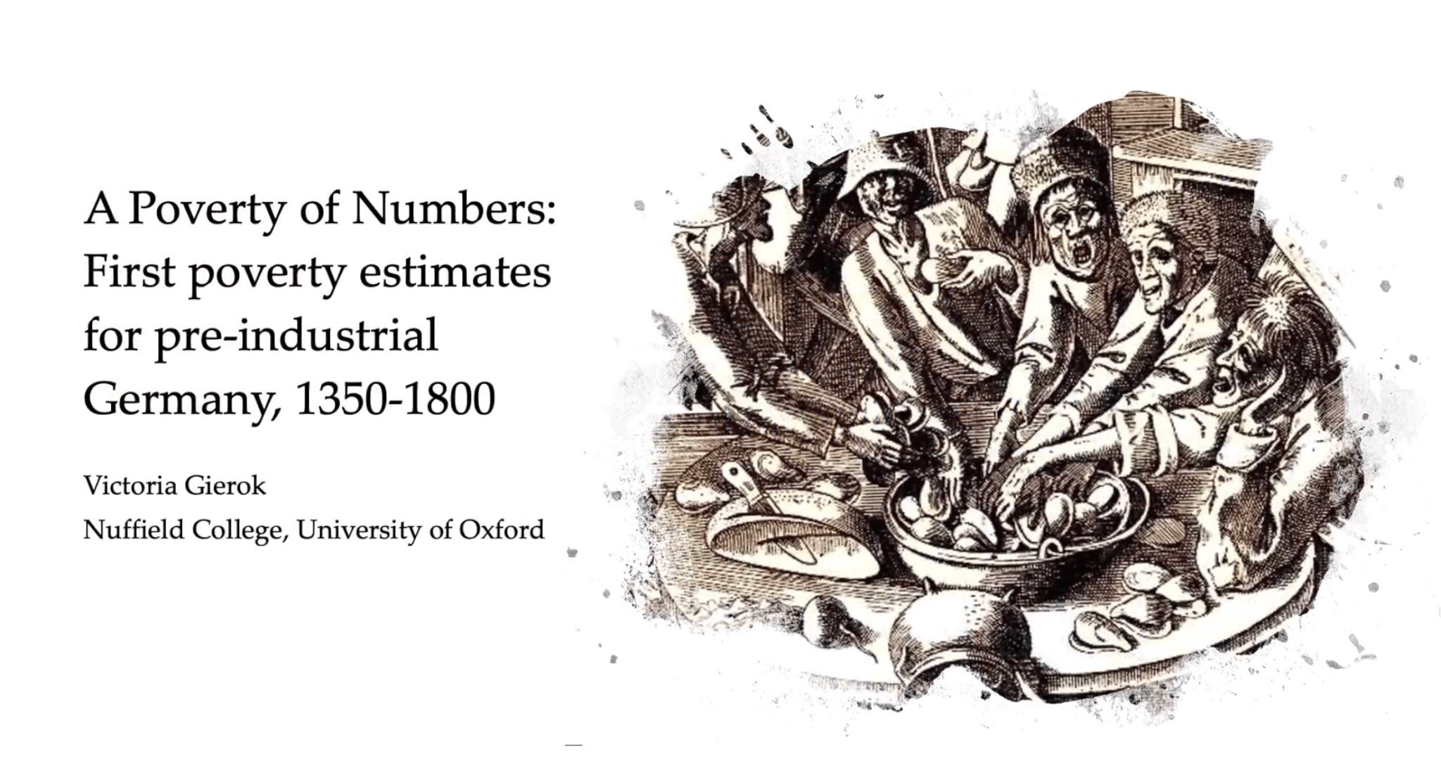 Victoria Gierok - A poverty of numbers: First poverty estimates for pre ...