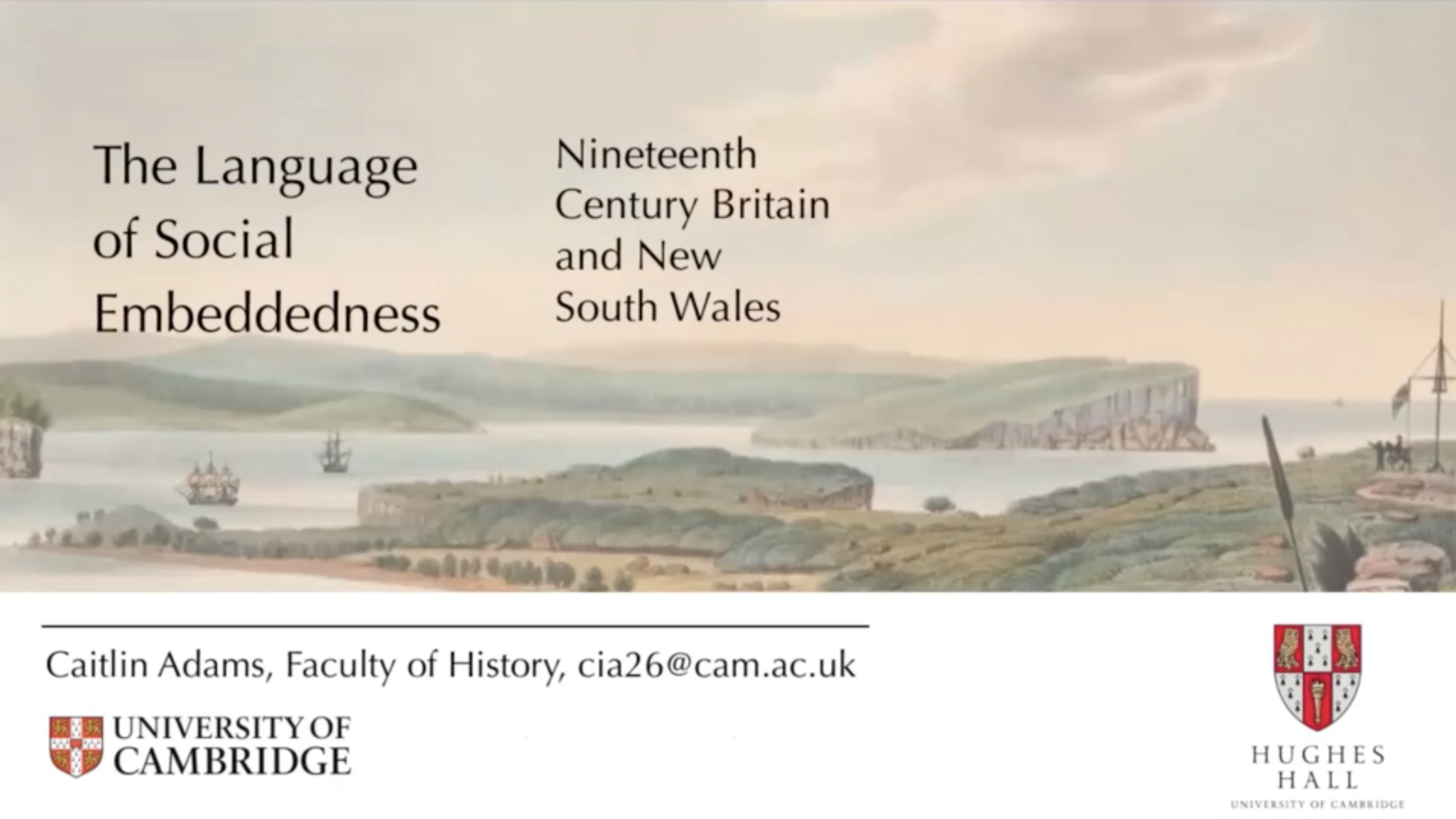 Caitlin Adams - The language of social embeddedness in 19th-century ...
