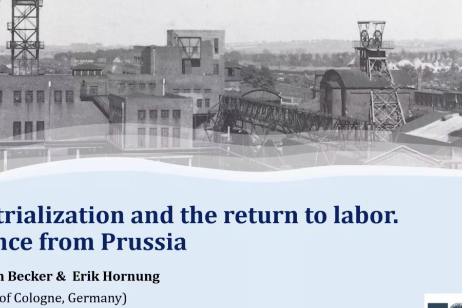 New Researcher 2023 Conference Posters - Economic History Society